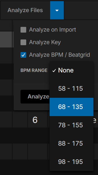 Analysis setting – Serato Support