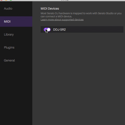 Using MIDI devices & Serato Studio compatible hardware – Serato Support